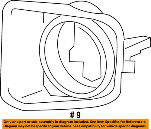 52127-0C070 Toyota Cover, front bumper hole, rh 521270C070, New Genuine ...