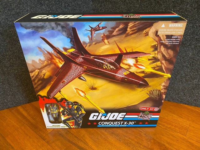 Conquest X-30 With Python Patrol Viper Gi Joe 25th Anniversery Vehicle ...