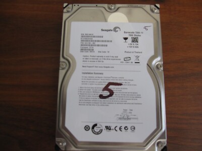 Seagate Barracuda 3.5" SATA HD ST31500341AS 1.5 TB @7200 RPM | eBay