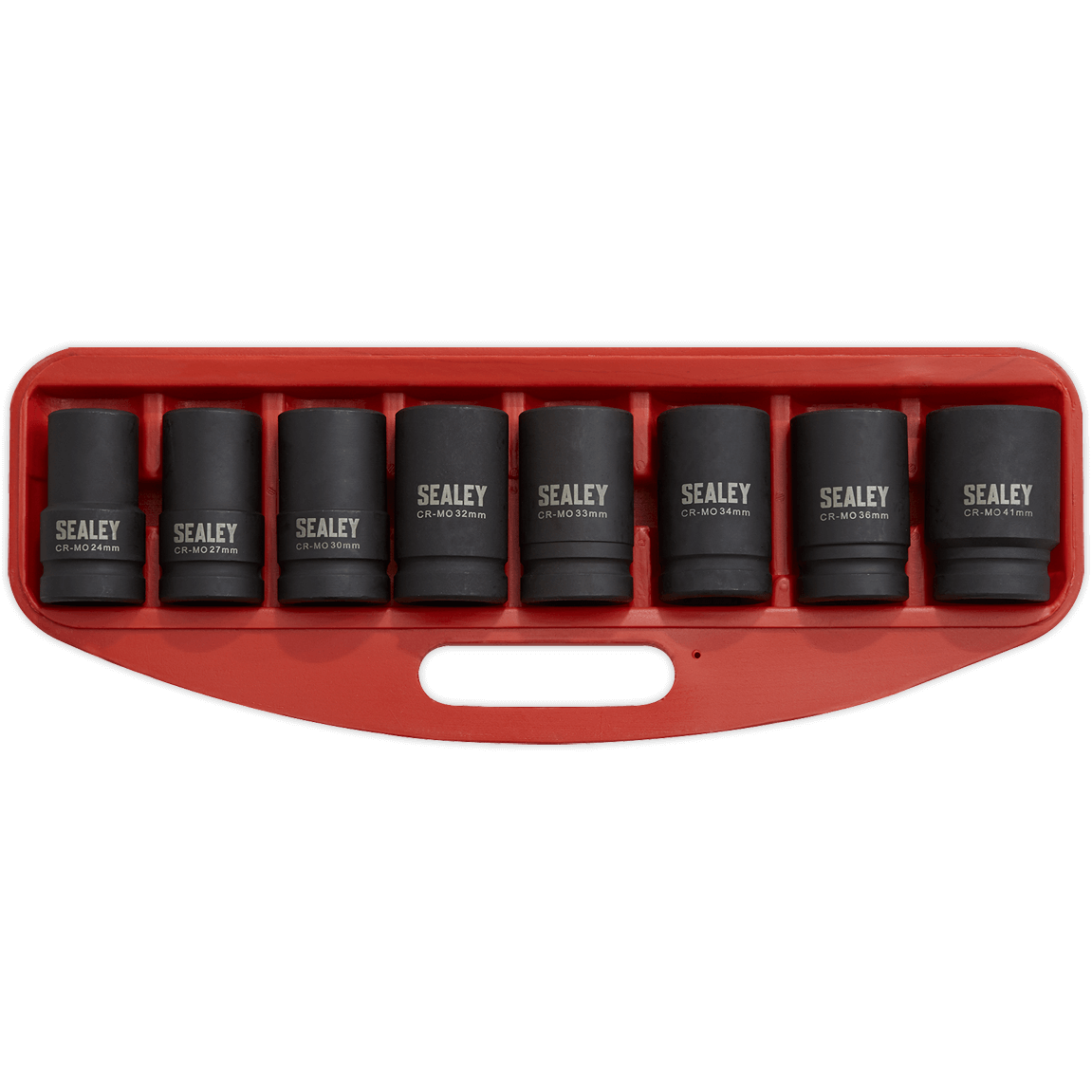 Sealey 8 Piece 1" Drive Deep Impact Socket Set Metric | eBay UK