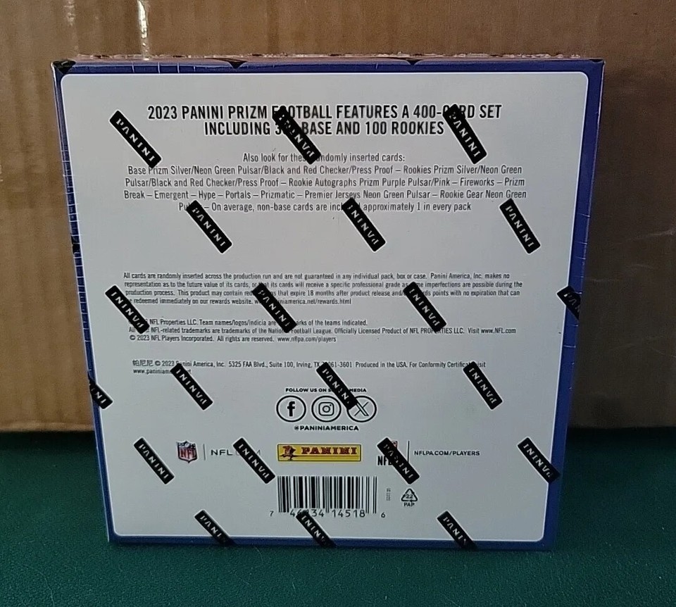 2023 NFL Panini Prizm Mega Box - Football - 42 Cards Rare | eBay
