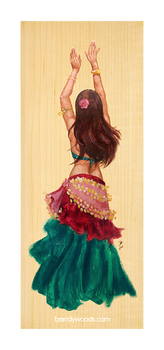 Vintage Gypsy Belly Dancer Art ADRIANA FERRARO | Flickr