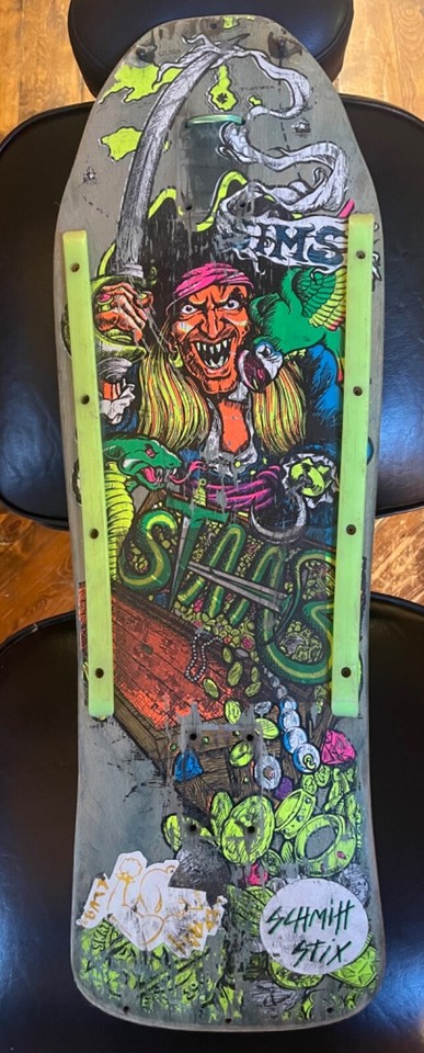 Original Sims Kevin Staab Pirate skateboard deck | eBay