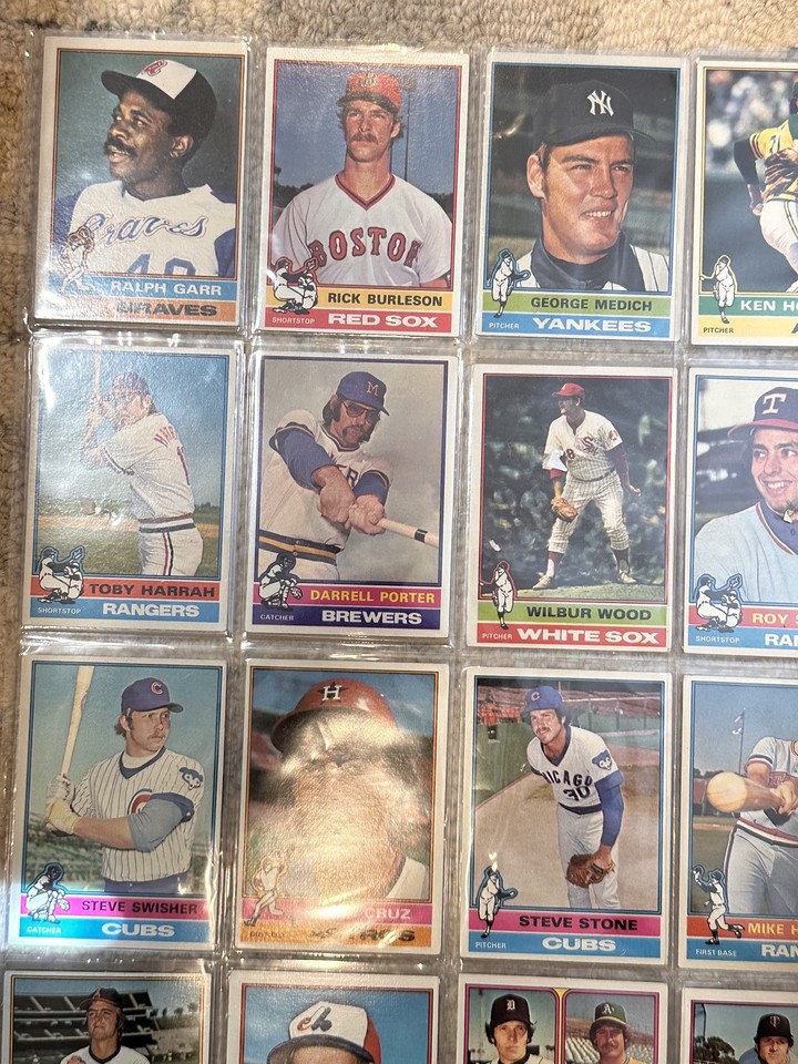 1976 Topps Baseball (65 Cards) – Clean EX/VG+ | eBay