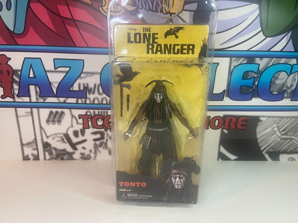Tonto The Lone Ranger Movie Johnny Depp 7" Figure 2013 NECA Reels Toys ...