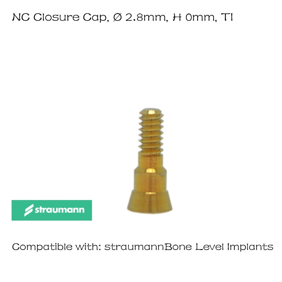 Closure Cover Screw RC/NC Fits Straumann ITI Bone Level/BLT Healing ...