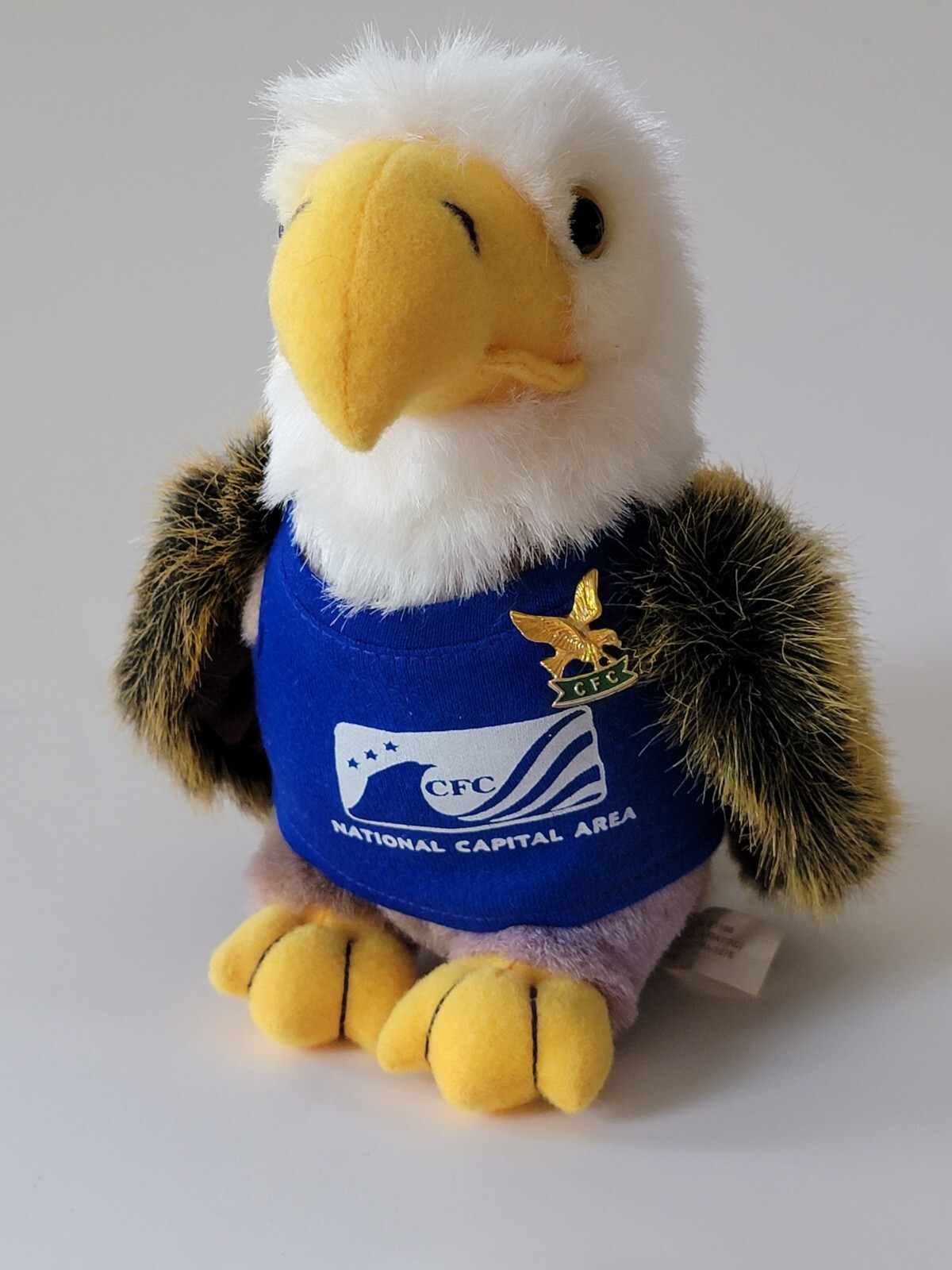 Post Office Stuffed Animal 1999 Eagle Plush Toy USPS Logo Bear & CFC ...