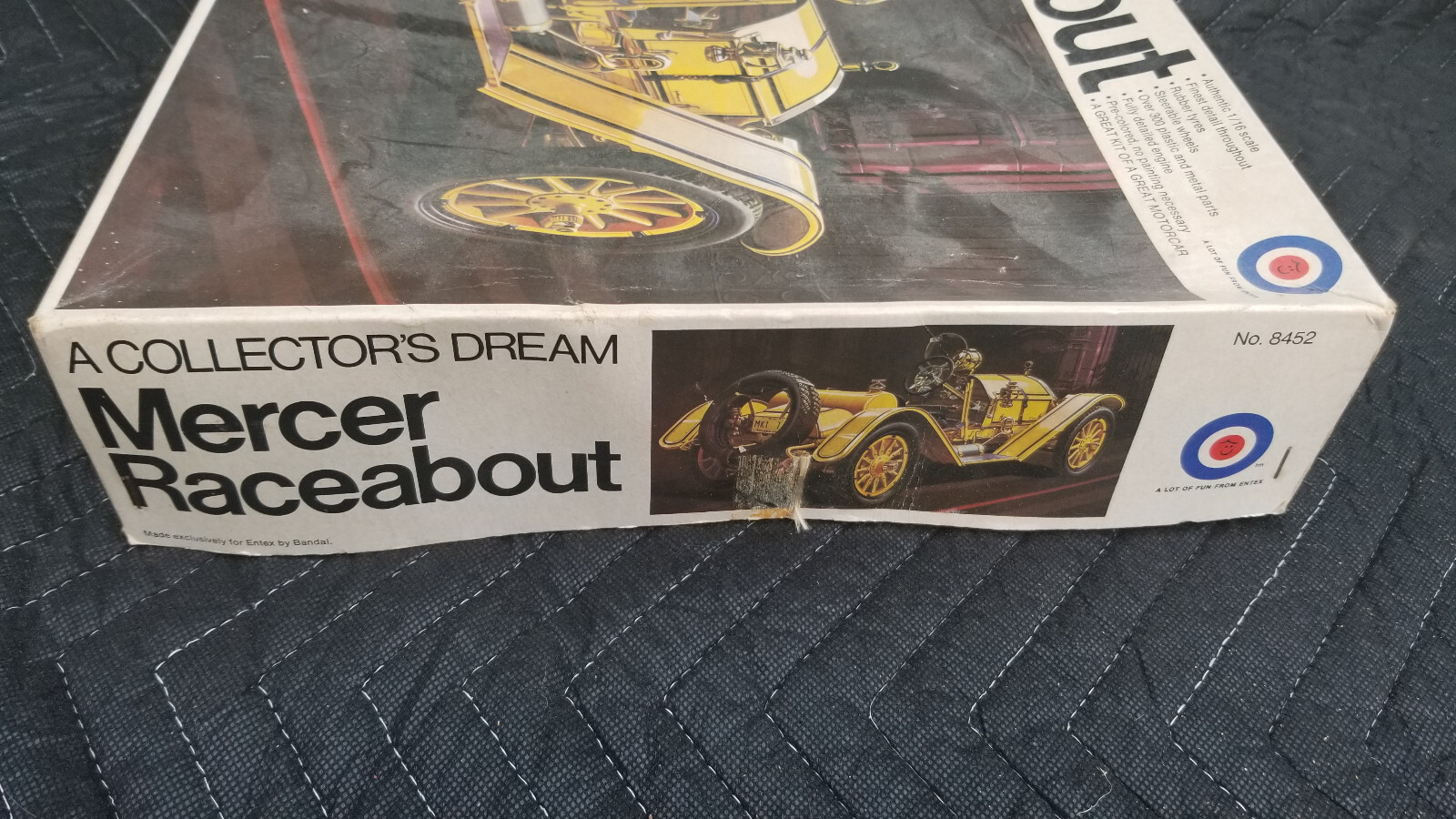 Rare Vintage 1/16 Entex 1911 Mercer Raceabout Type 35 Model Kit 8452 | eBay