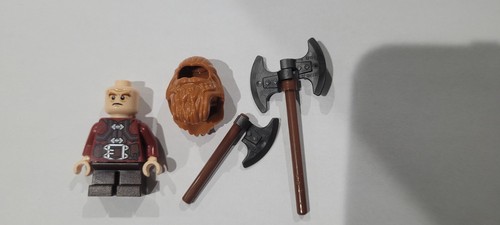 Lego Gloin Minifigure Dwarf Rare lor055 Hobbit Lord of the Rings LOTR ...