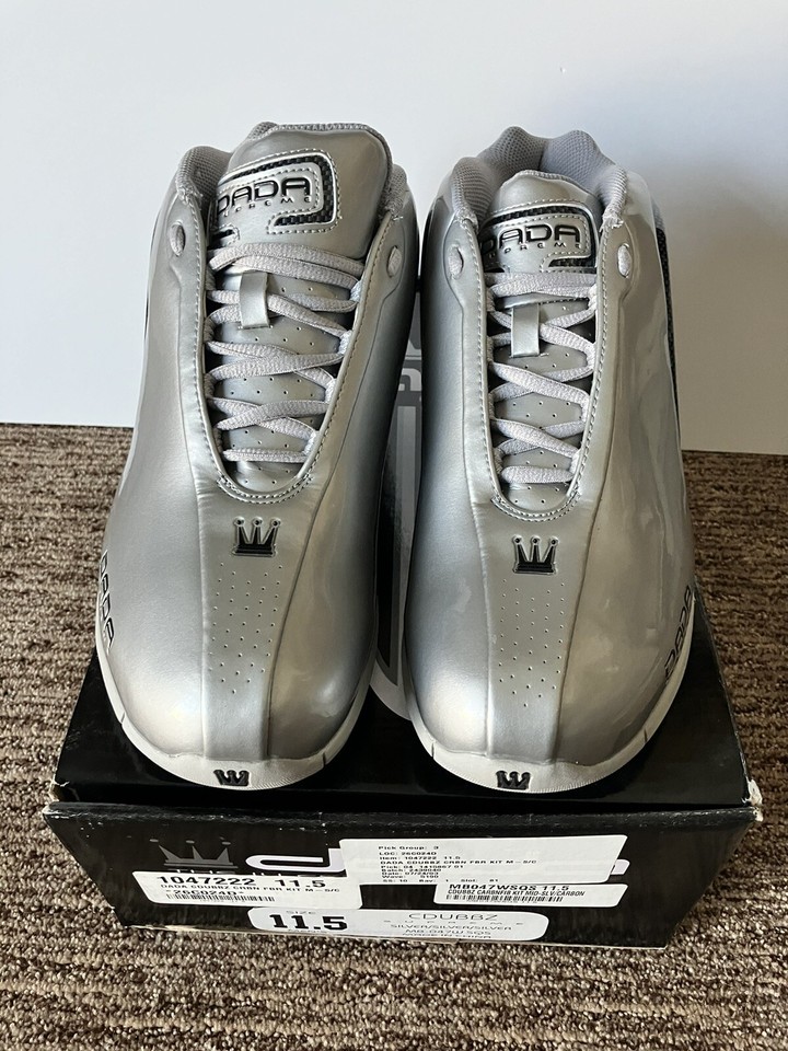 DADA Supreme CDubbz Chris Webber Size 11.5 Silver Carbon Fiber Shoes DS ...