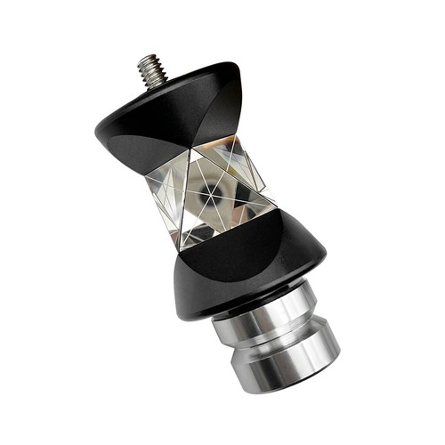 360 Degree Mini Prism & Adapter for Swiss Topcon Nikon Trimble Total ...
