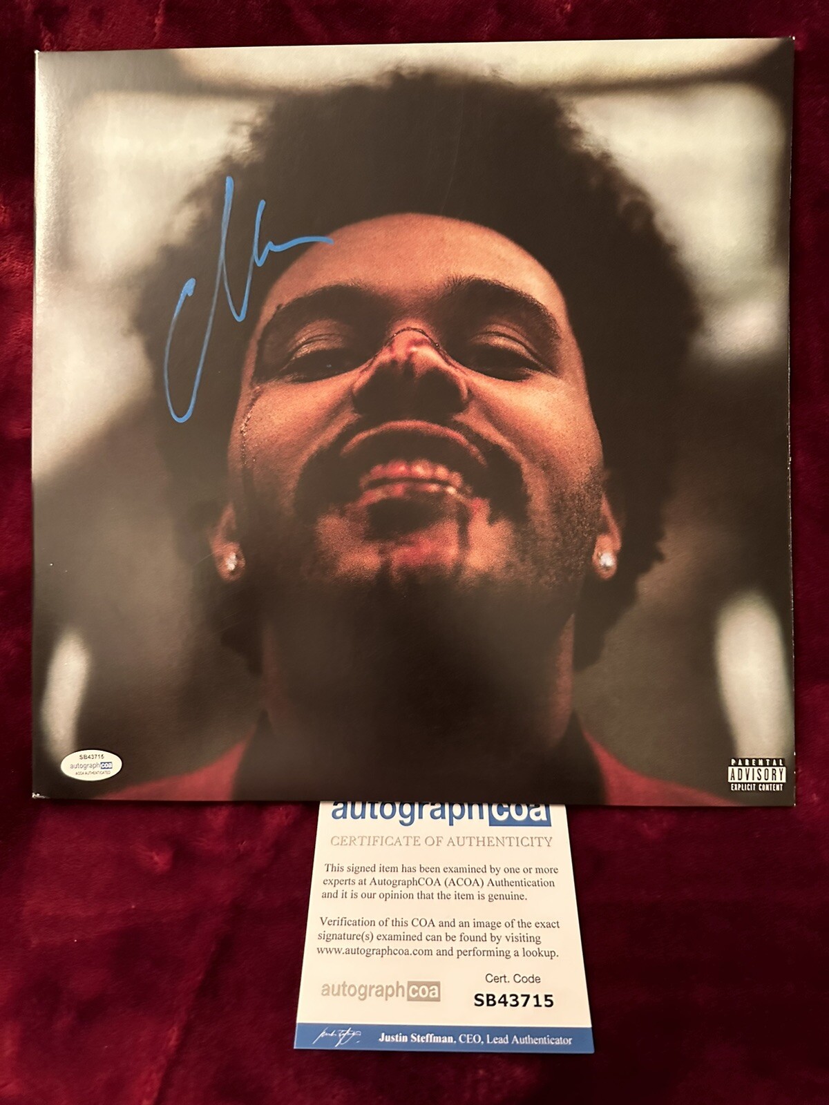 The Weeknd Signed After Hours Vinyl Olivia Rodrigo Taylor Swift J Cole ...