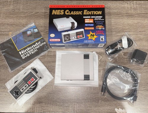Authentic Nintendo Classic Edition NES Mini Game Console USA Genuine 30 ...