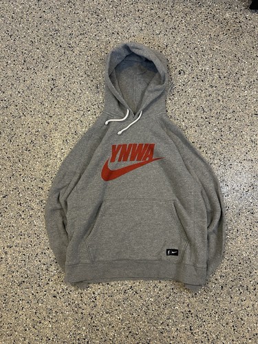 Nike Liverpool FC Sweatshirt YNWA Gray Adult Large Futbol Soccer Lined ...