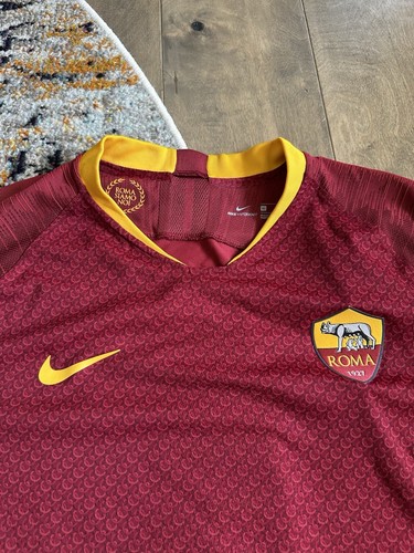 AS Roma 2018-2019 Home Football / Soccer Nike Jersey XL Vaporknit | eBay