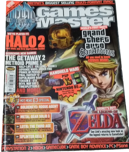 Games Master Magazine 148 Gta San Andreas Zelda Metroid Prime Same Day ...