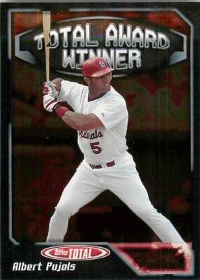 ALBERT PUJOLS 2004 Topps Total TOTAL AWARD WINNER #AW17 Cardinals | eBay