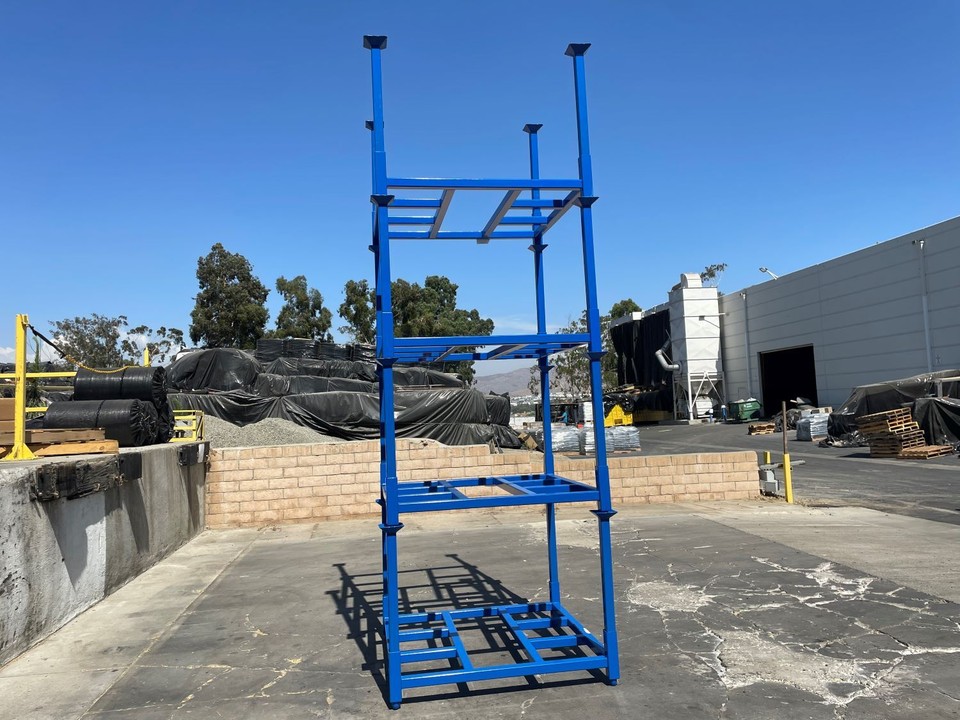 Sandbaggy Heavy-Duty Stackable Pallet Racks - 48” x 48” x 36” | Will ...
