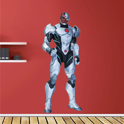 Cyborg Superhero Wall Decal DC Comic Decals Justice League Kids Wall ...