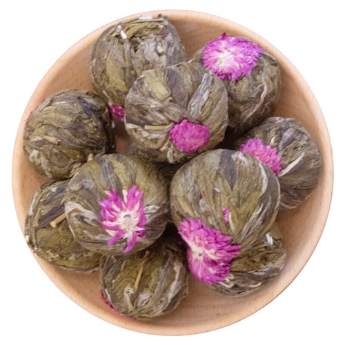 250g Chinese Blooming Flowering Artistic Green Tea ball Blossoming ...