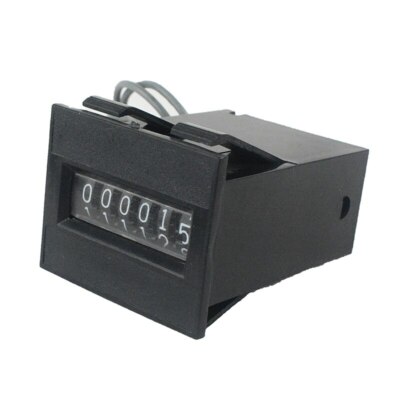 6 Digits 12V Mechanical Coin Counter Meter For Arcade Cabinet Pinball ...