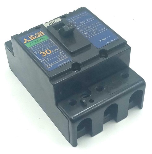 Mitsubishi NF30-CB 3 Pole Circuit Breaker 30A 250V | eBay