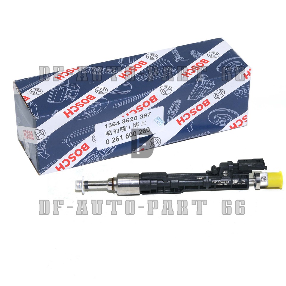 Set of 6 OEM Bosch Fuel Injectors 0261500260 for BMW 335i 535i 740i ...