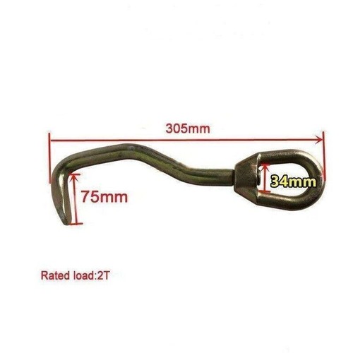 Sheet Metal Hook Flat Nose Auto Body Repair Collision Pulling Clamps ...