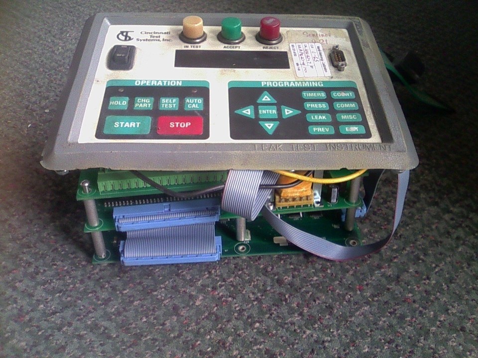 CINCINNATI TEST SYSTEMS SENTINEL 9-21 CONTROL BOARDS AND PANEL ONLY ...