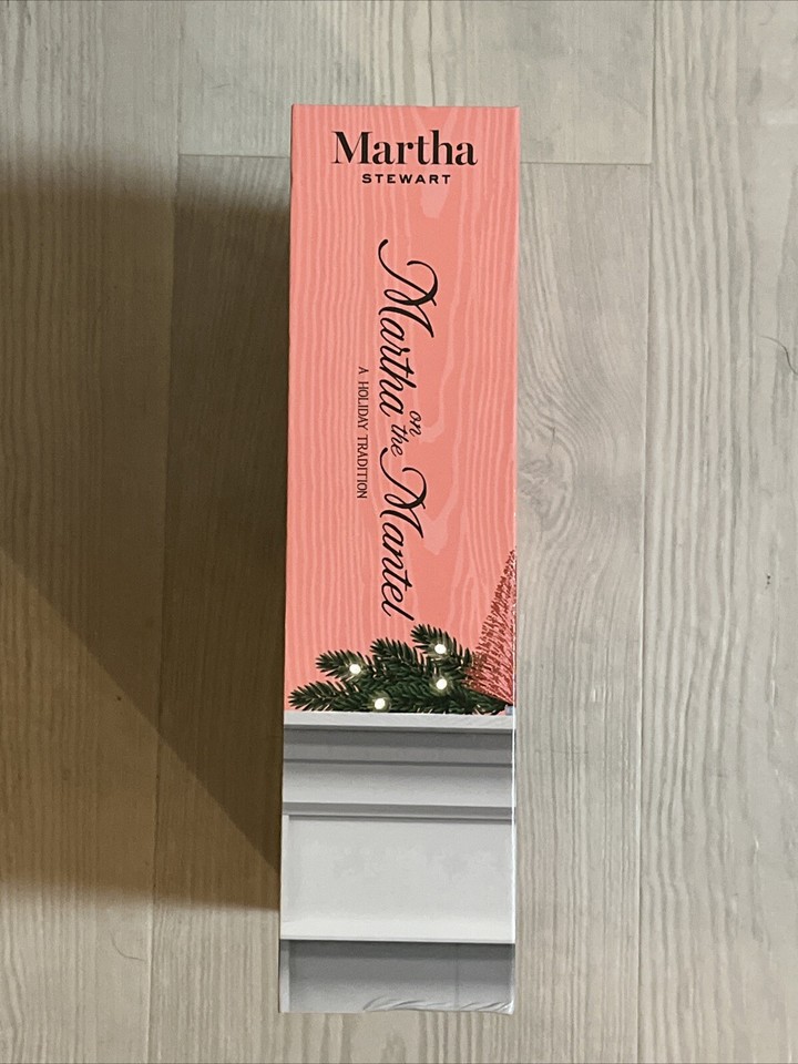 Martha Stewart 10.5” Martha on the Mantle 2024 Christmas Elf Doll NEW ...