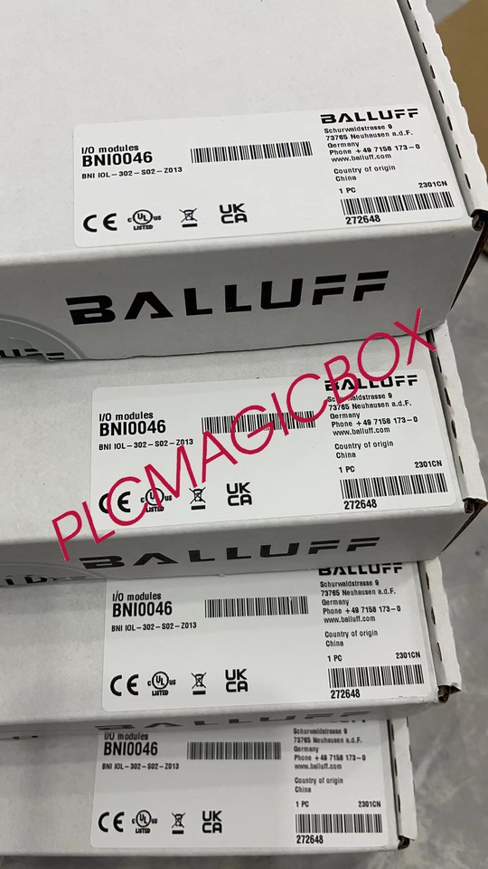 New BNI0046 BNI IOL-302-S02-Z013 BALLUFF I/O Module Expedited Shipping ...