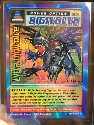 Digimon Ultra Digivolve 1st Edition Foil 1999 Card NM | eBay