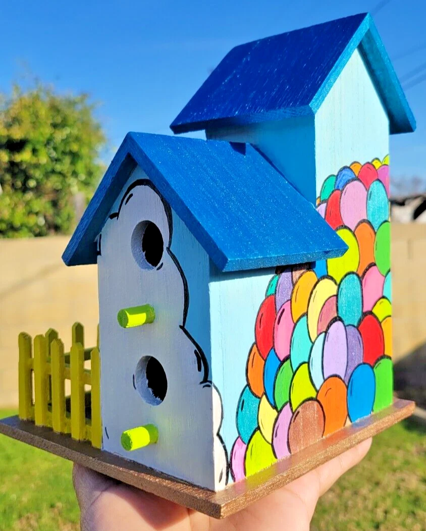 Pixar Up House Painting