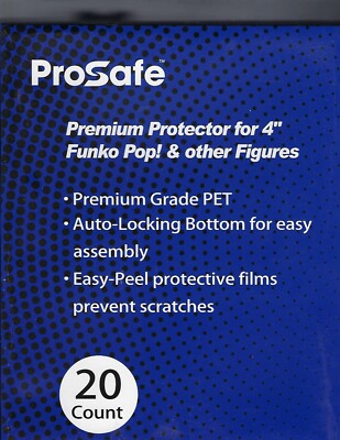 ProSafe Funko Premium Pop Protectors 20 CT For 4" | eBay