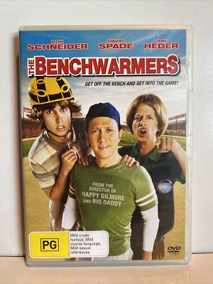 The Benchwarmers (DVD, 2006) Region 4 VGC David Spade Jon Heder | eBay ...
