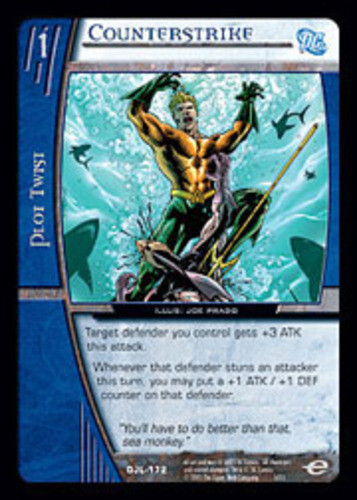 VS System: Counterstrike [Played] DC Justice League of America TCG CCG ...