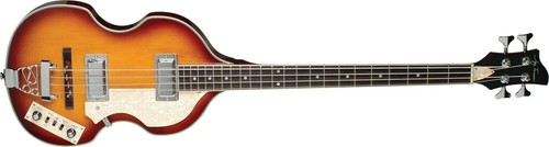 Jay Turser JTB-2B Violin Shaped Bass Semi Hollow - Vintage Sunburst ...