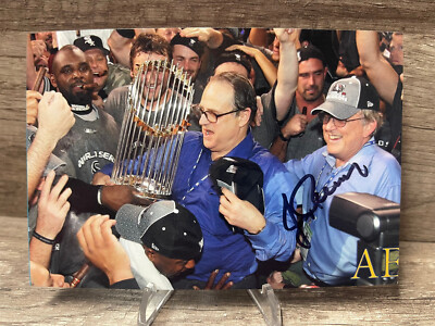 Jerry Reinsdorf Chicago White Sox Owner Hand Signed 4x6 Photo TC46-1353 ...