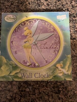 Tinker Bell Wall Clock | Disney Fairies | eBay