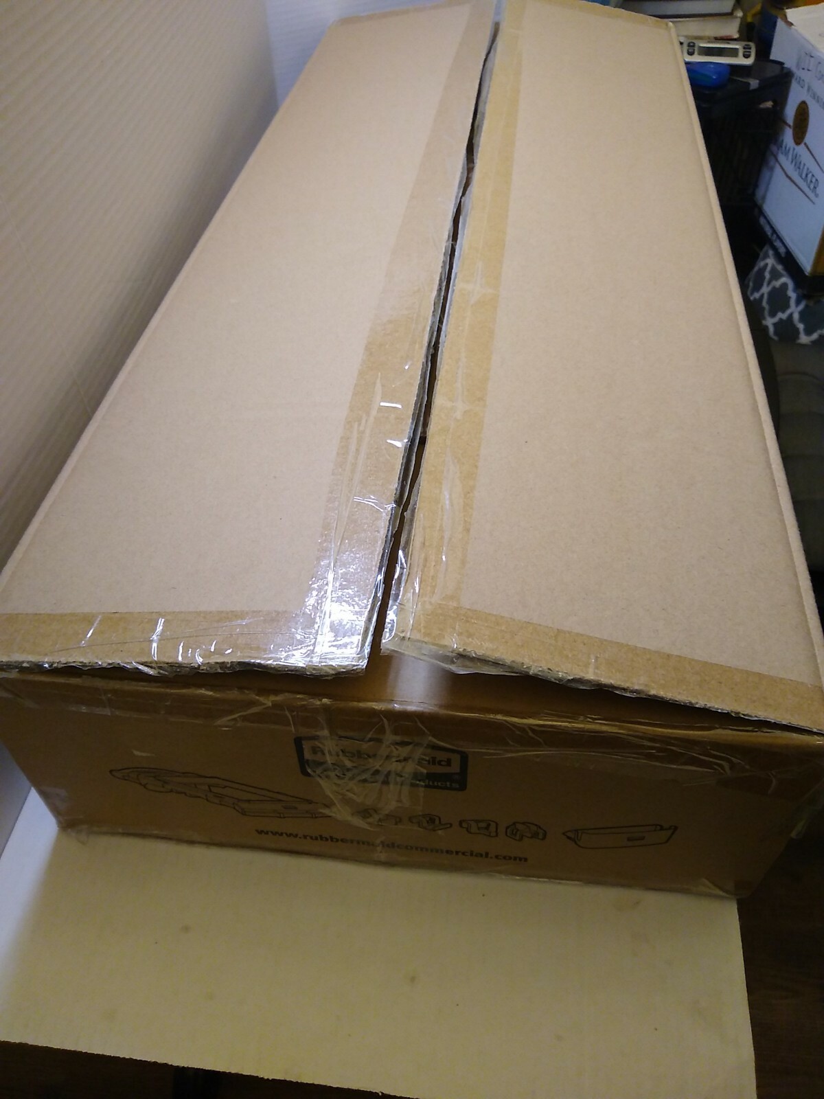 Rubbermaid Commercial Products 2032955 Slim Jim Rim Caddy for 23 Gal ...