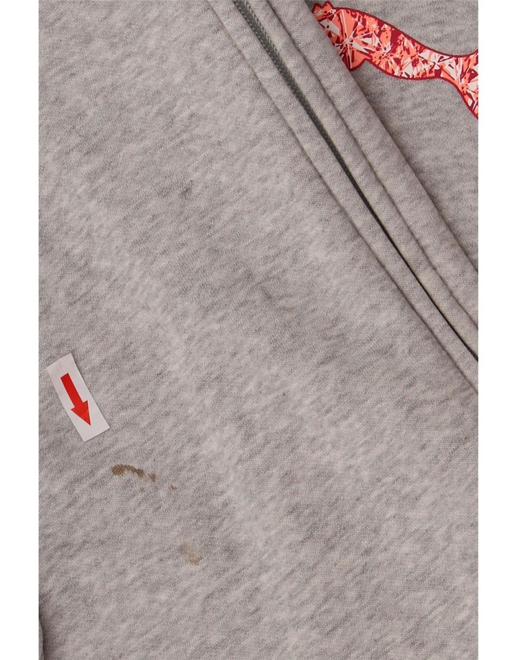 PUMA Girls Zip Hoodie Sweater 13-14 Years Grey Cotton CC03 | eBay