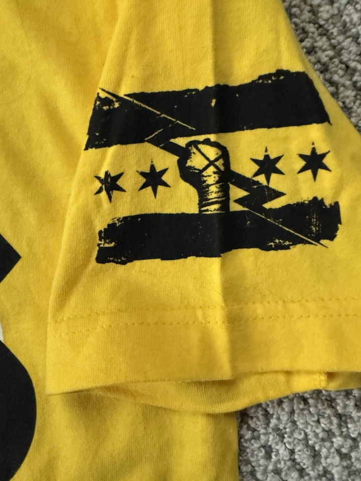 WWE CM Punk GTS shirt brand new with tags — Black And Yellow — 2011 | eBay