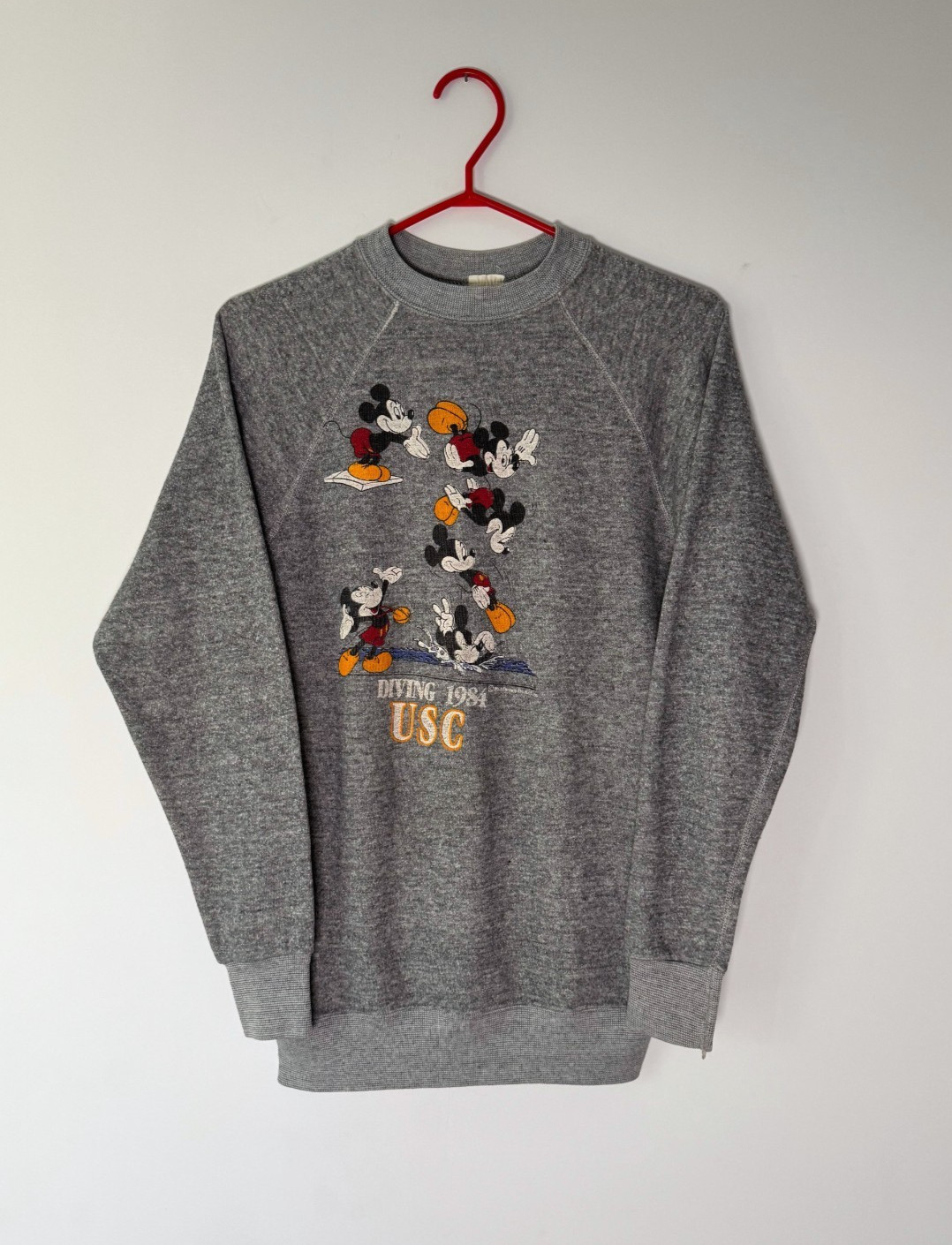 80s vintage Mickey Mouse Disney USC Collegiate South … - Gem