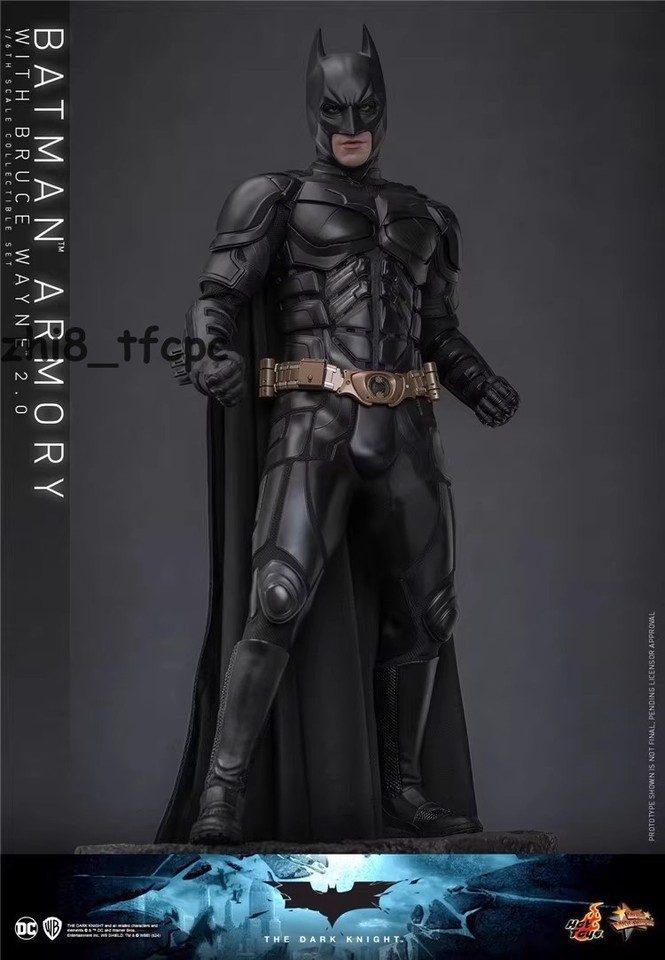 Hot Toys MMS750 The Dark Knight 1/6 Batman Armory with Bruce Wayne 2.0 ...