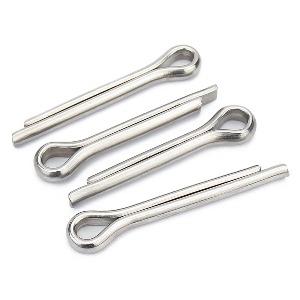Cotter Split Pins M3 M3.2 M4 M5 A2/304 Stainless Steel DIN 94 Clevis ...