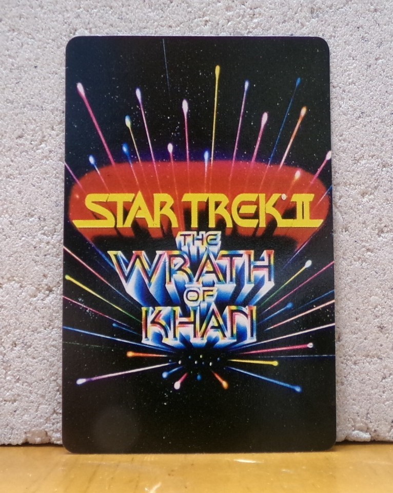 STAR TREK II THE WRATH OF KHAN 1982 PLAYING TRADING CARD HEARTS 10 ...