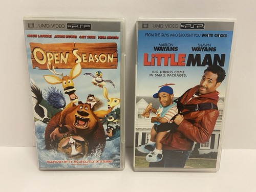 UMD Movie Sony PSP 2 Film Lot : Open Season, Little Man | eBay