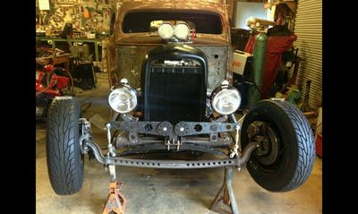 Friction Shocks - Single or Double Mount | Hot Rod Model A Rat Rod T ...