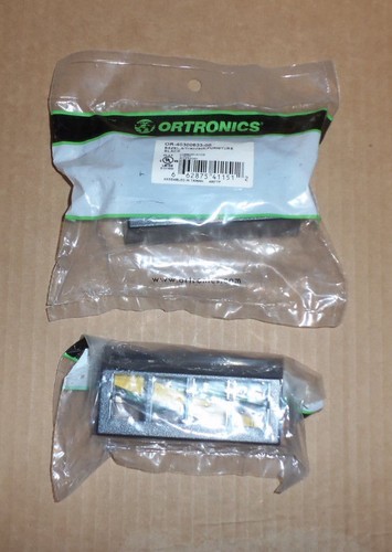 New Ortronics OR-40300633-00 Trackjack 4 Port Bezel Faceplate Black 1 ...