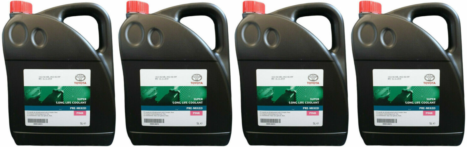 GENUINE TOYOTA LEXUS SUPER LONG LIFE PINK COOLANT PRE MIXED ANTIFREEZE ...